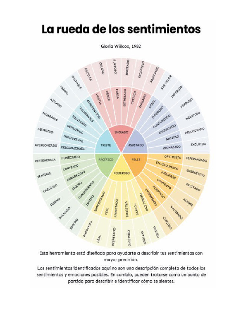Rueda de Los Sentimientos | PDF