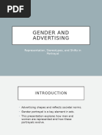 Goffman's 1979 Gender Advertisements Analysis | PDF | Advertising | Gender