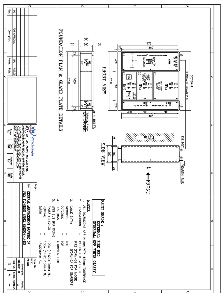 Fire Engine Control Panel - Ga - 20.07.2025 | PDF