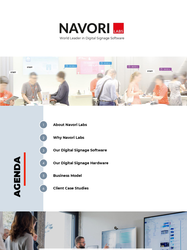 Navori Labs: Digital Signage Solutions | PDF | Information Technology ...