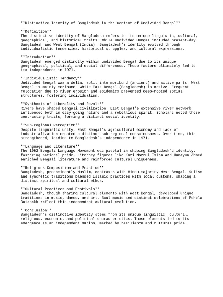 Distinctive Identity | PDF