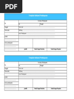 Template Kwitansi Pembayaran Kosong | PDF