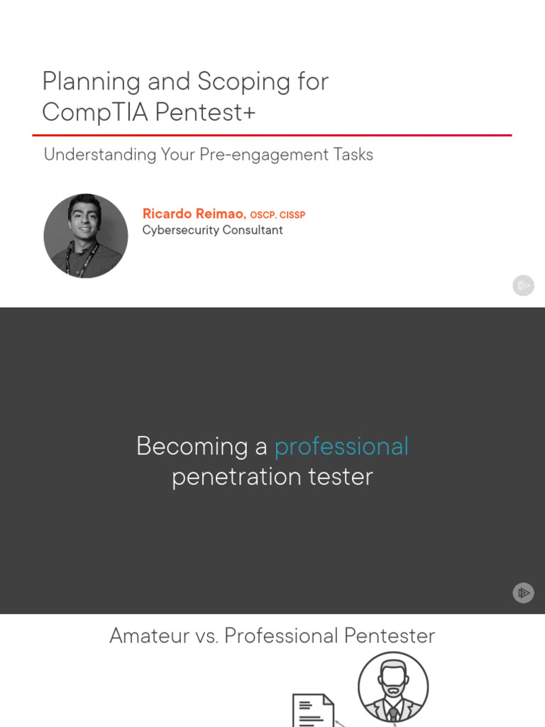 Understanding Your Pre Engagement Tasks Slides | PDF | Penetration Test ...