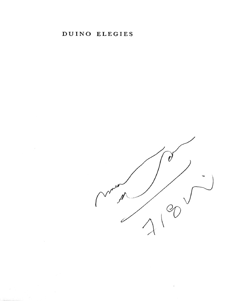 Duino Elegies | PDF