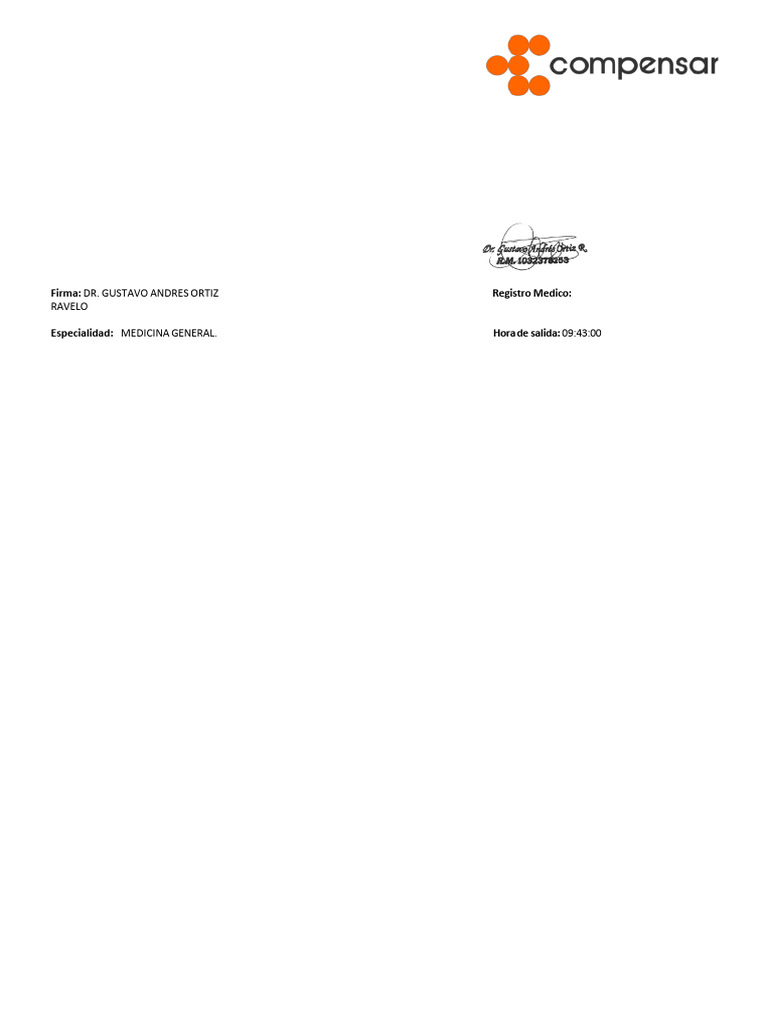 Compensar Incapacidad - Alexander Florez Giraldo | PDF