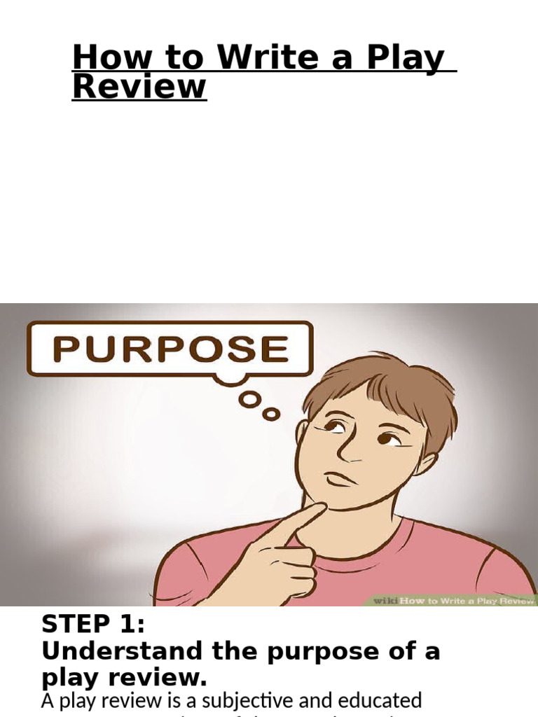 How to Write a Play Review Guide | PDF | Hamlet
