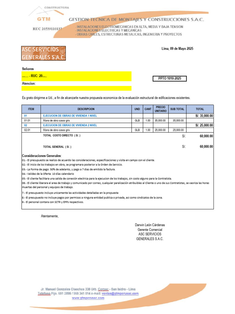 Ppto 1001-2025 Evaluacion Estructural | PDF | Presupuesto | Economias