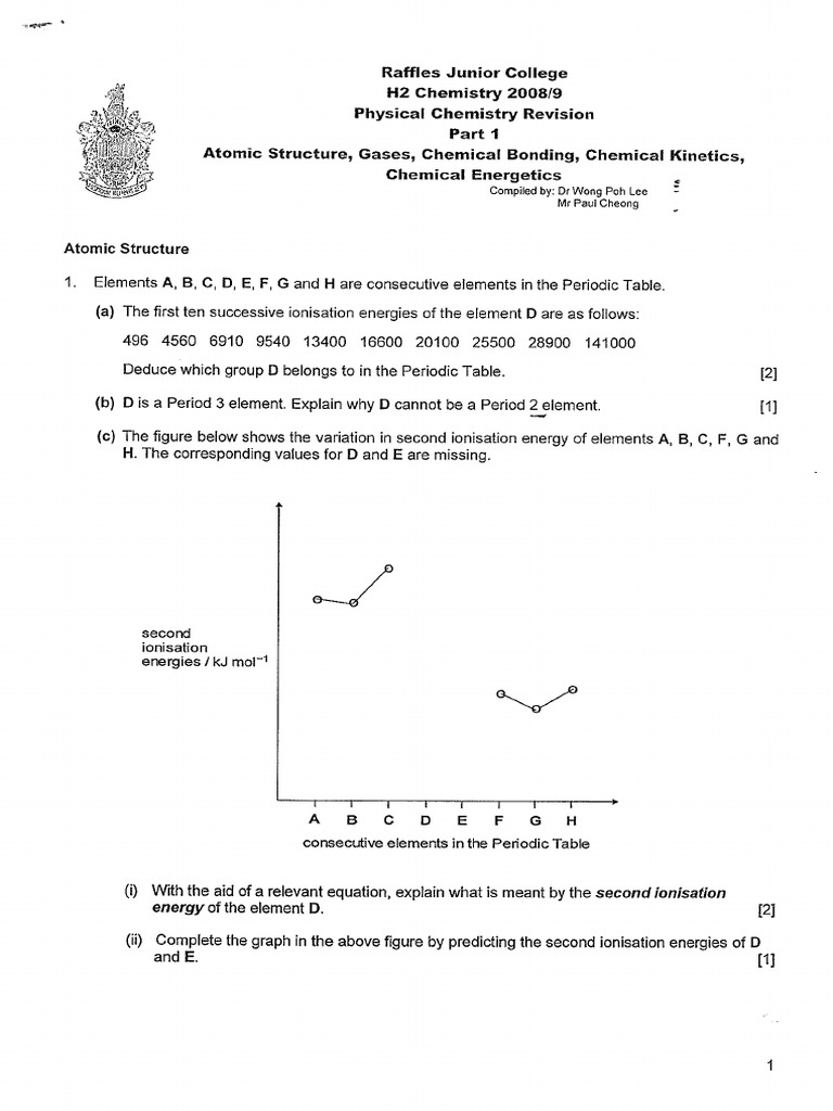 Phy Chem Revision 1 and 2 | PDF