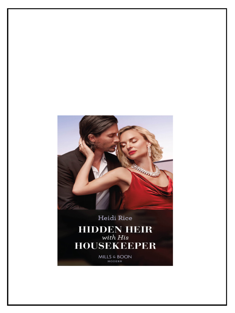 Hidden Heir With His Housekeeper Heidi Rice Download | PDF