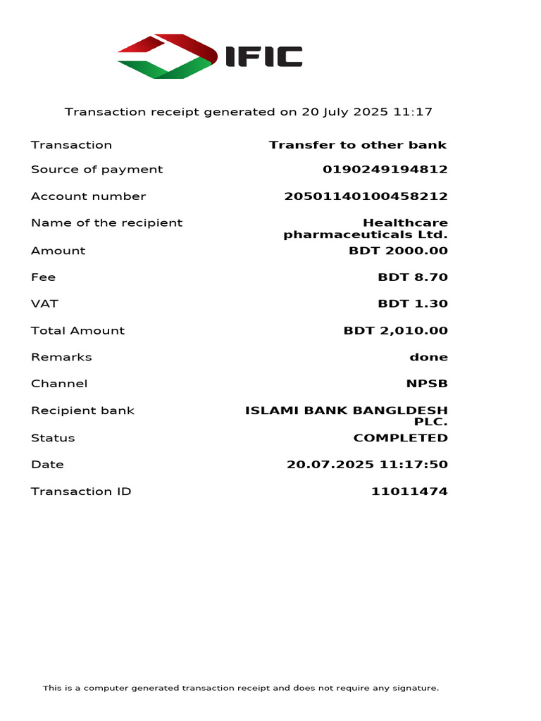 Receipt 13 7 2025 | PDF