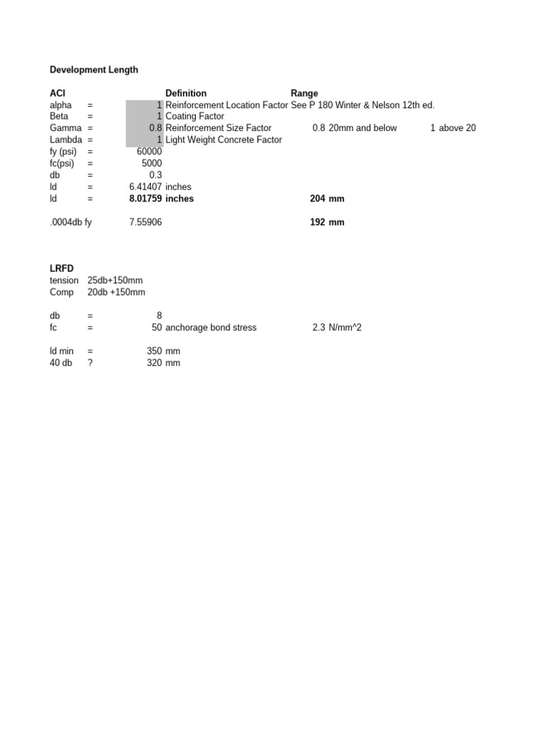 Development Lenth | PDF