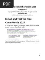 How To Install ChemDraw Professional 15 | PDF | Databases | Download