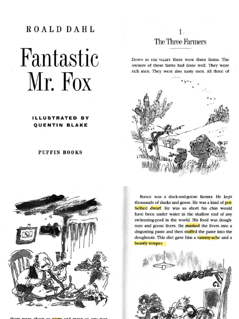 Roald Dahl - Fantastic MR Fox | PDF