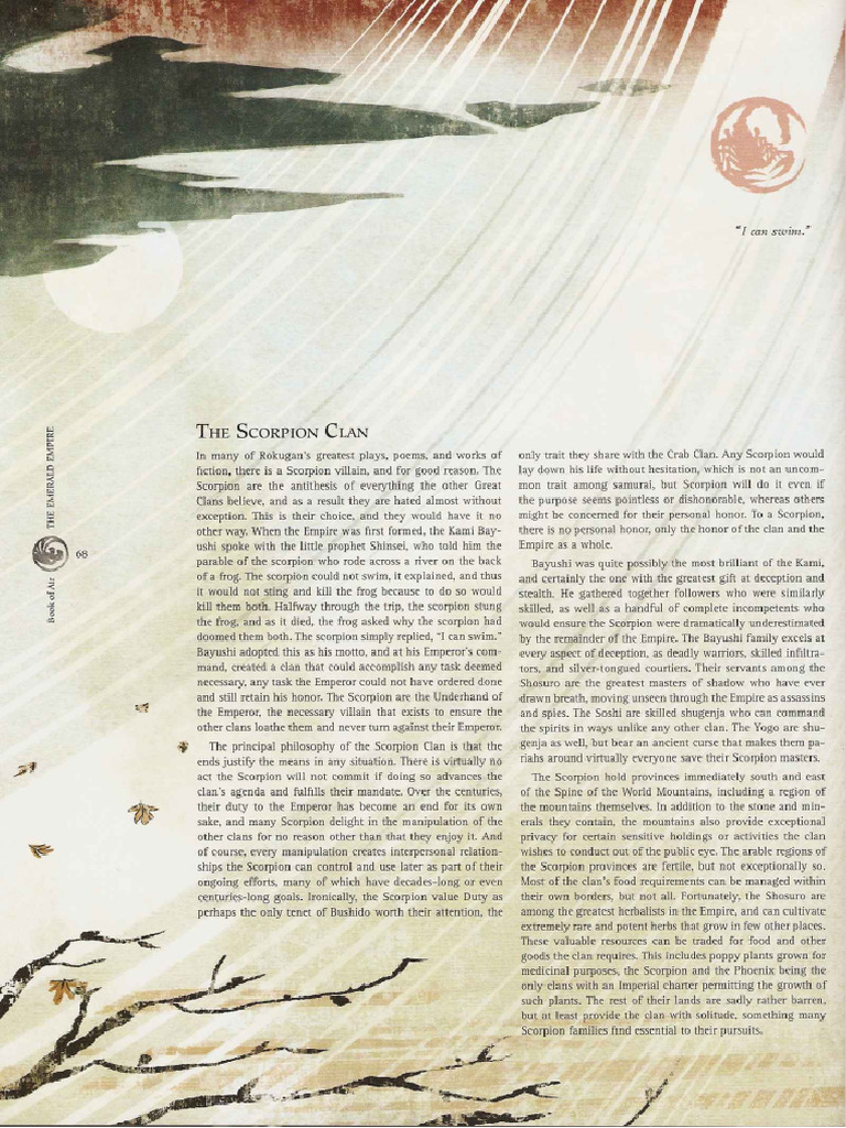 Scorpion Primer | PDF