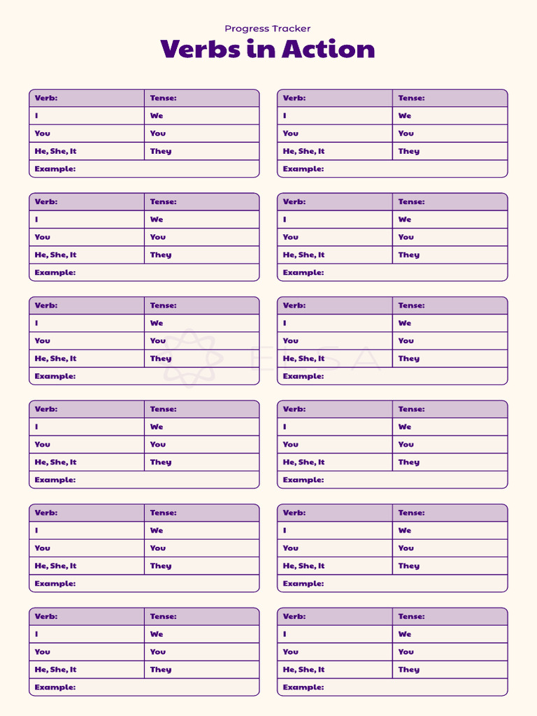 Verbs in Action | PDF