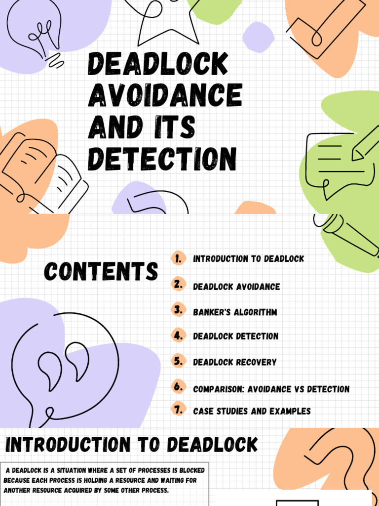 Deadlock Avoidance and It's Detection | PDF | Mathematical Relations | Theoretical Computer Science