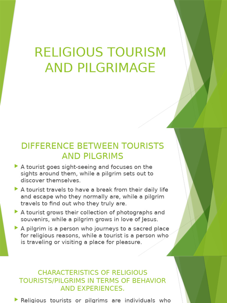 Religious Tourism and Pilgrimage | PDF | Pilgrimage | Faith