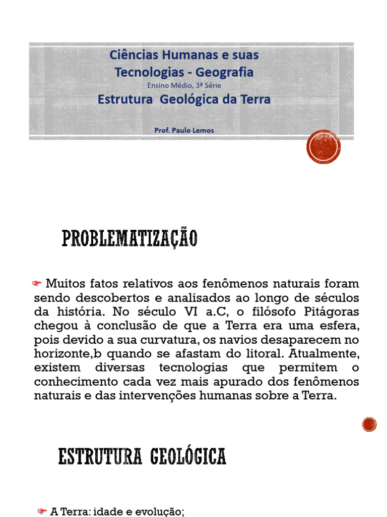 Estrutura Geológica Da Terra | PDF | Placas tectônicas | Falha (Geologia)