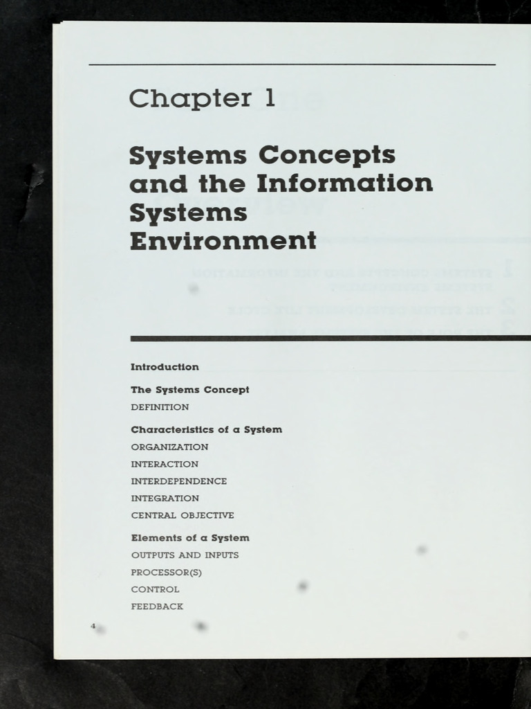 Understanding Systems Concepts in IS | PDF | System | Systems Theory