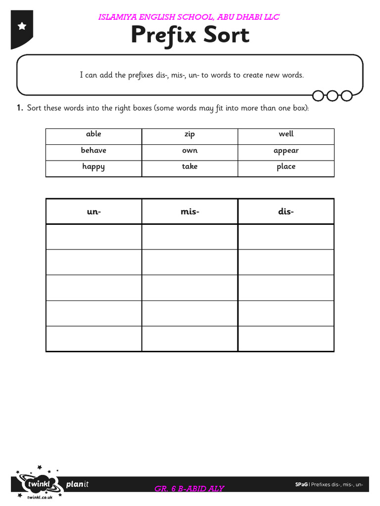 Prefixes, Suffix & Homophones - 250612 - 160236 | PDF | Morphology ...