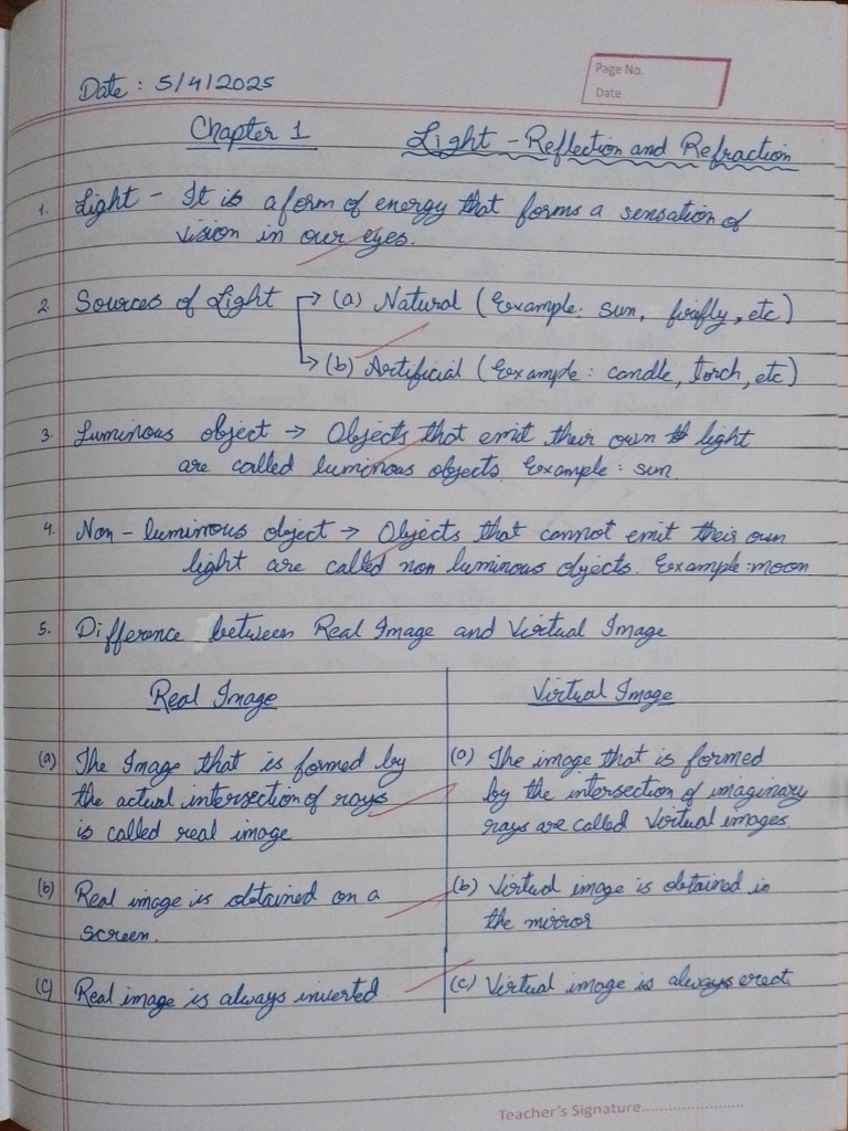 Class 10 Physics Work 3-12 April | PDF