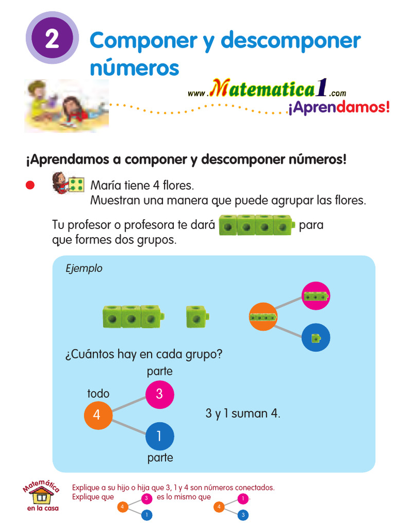 Componer y Descomponer Numeros | PDF