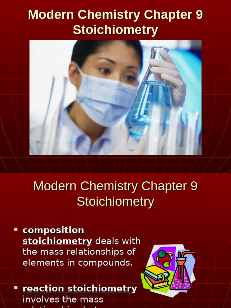 Modern Chemistry Chapter 9 Stoichiometry3 | PDF | Stoichiometry | Mole ...