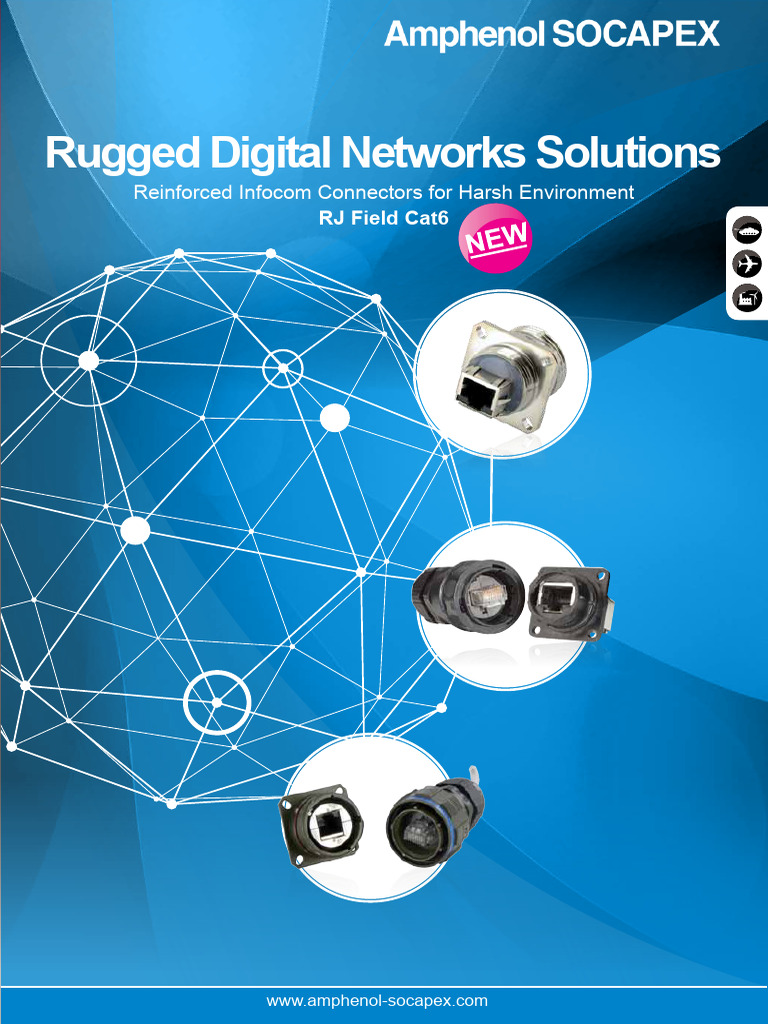 Catalogue Rugged Digital Networks Solutions 28rj Field Cat6 29 | PDF | Electrical Connector ...