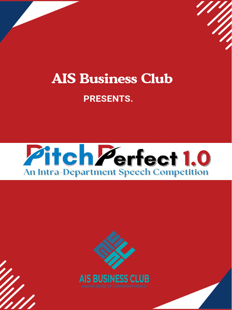 Pitch Perfect 1.0 Round 1 Context | PDF