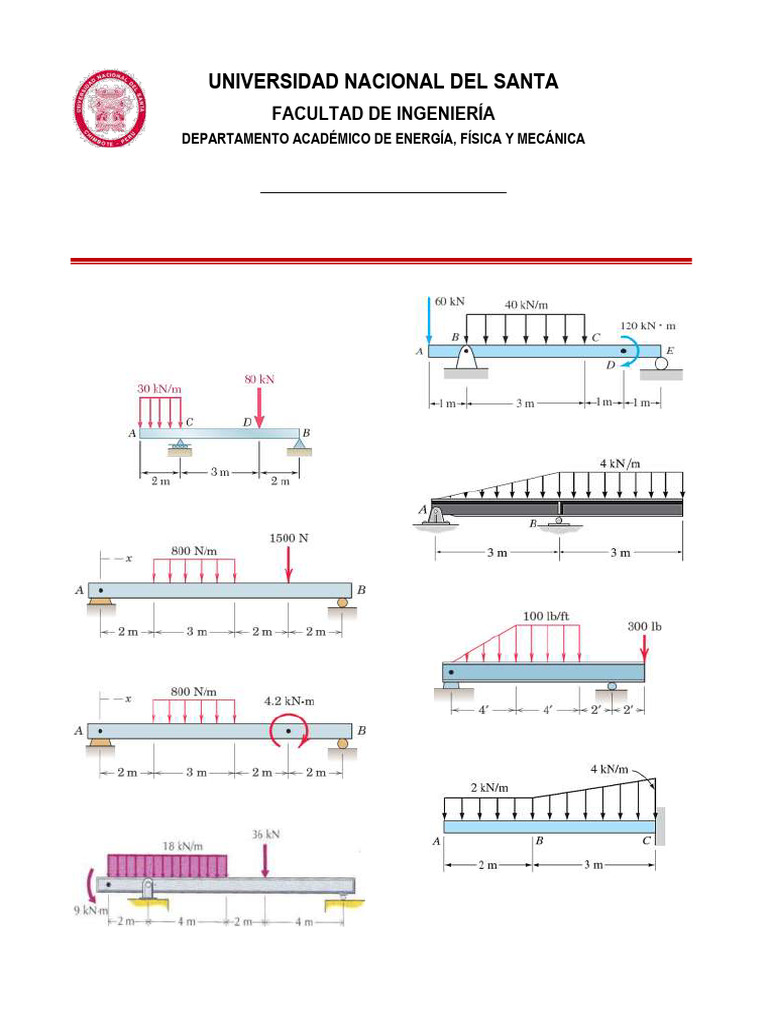 Pract 7 - Ecuaciones y Diagramas de V y M | PDF
