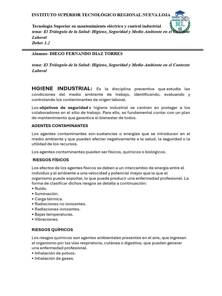 Triangulo de La Salud | PDF | Contaminación | Entorno natural