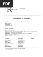 Coa 0200a Sample | PDF