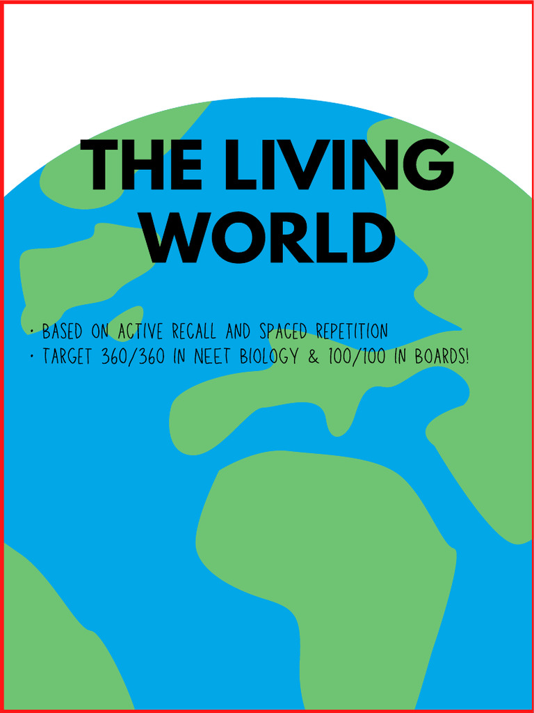 The Living World | PDF