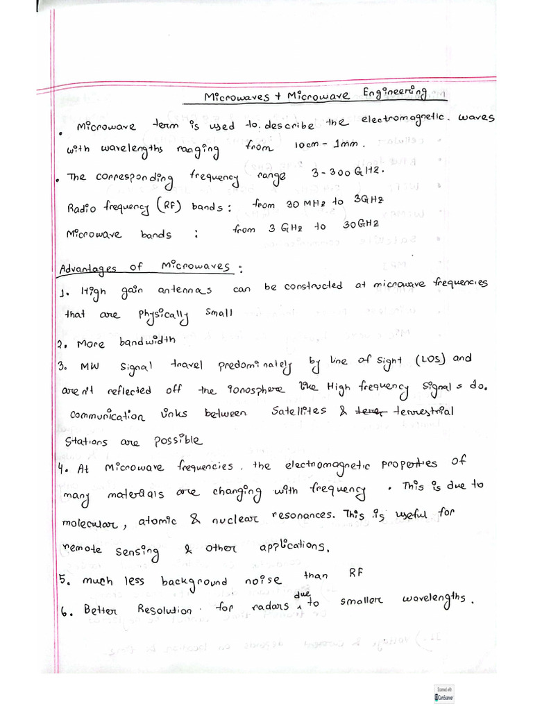Transmission Lines Notes | PDF