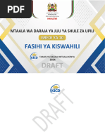 KISW FORM 1 Utanzu - Wa - Maigizo - Katika - Fasihi - Simulizi | PDF
