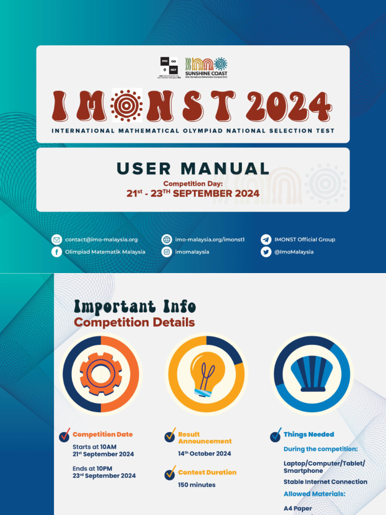 User Manual Imonst 2024 1 | PDF