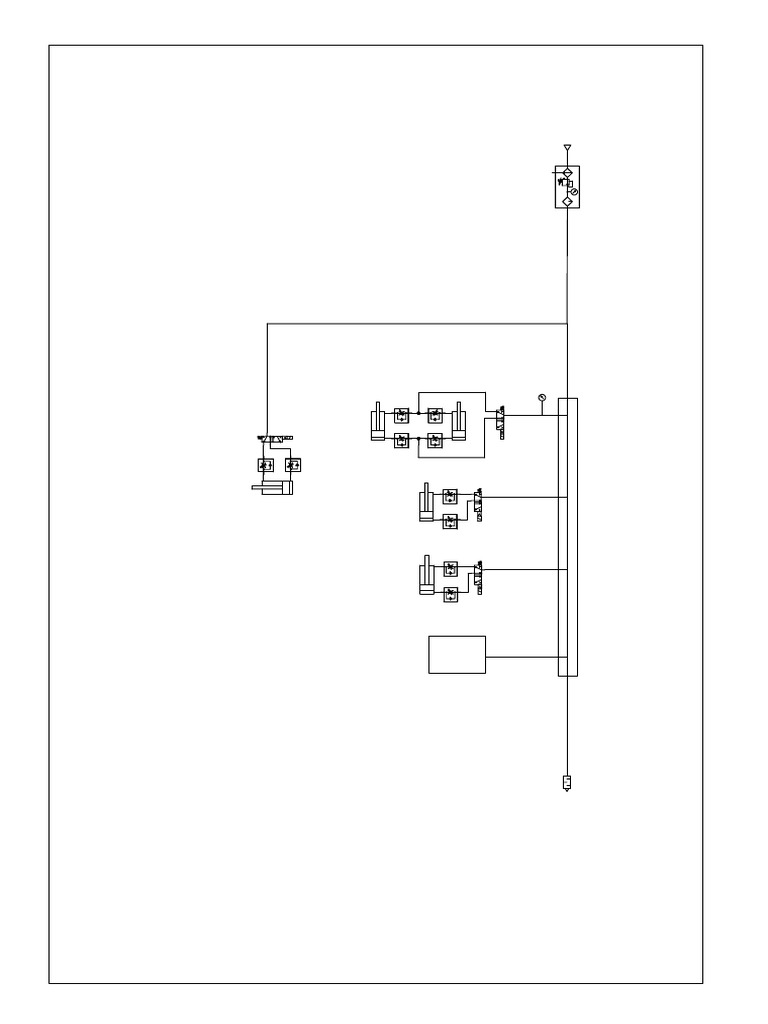 SN 180952 DV-420MN-Standard Pneumatic Schematic | PDF