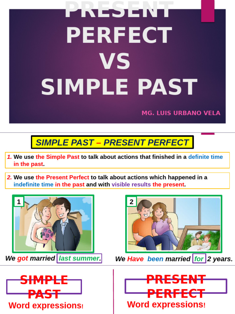 Present Perfect Vs Simple Past | PDF