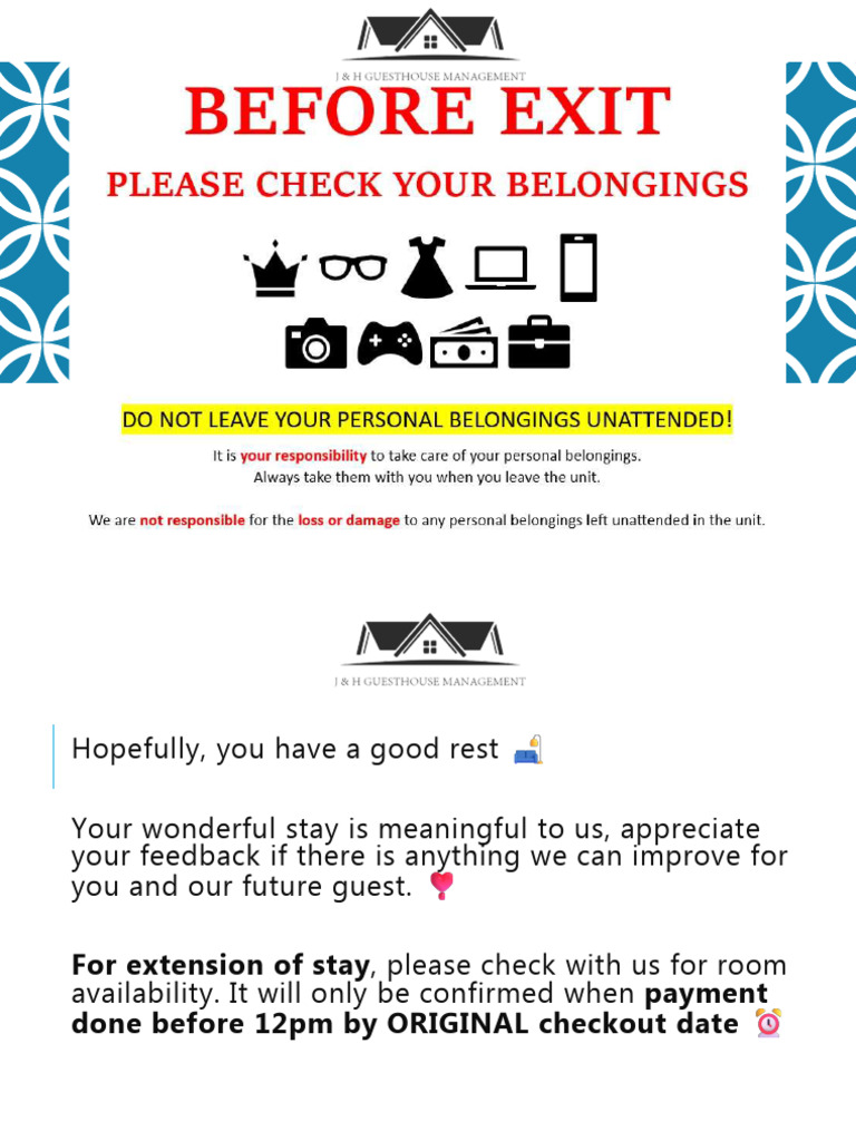 Self Check Out Instruction Pdf