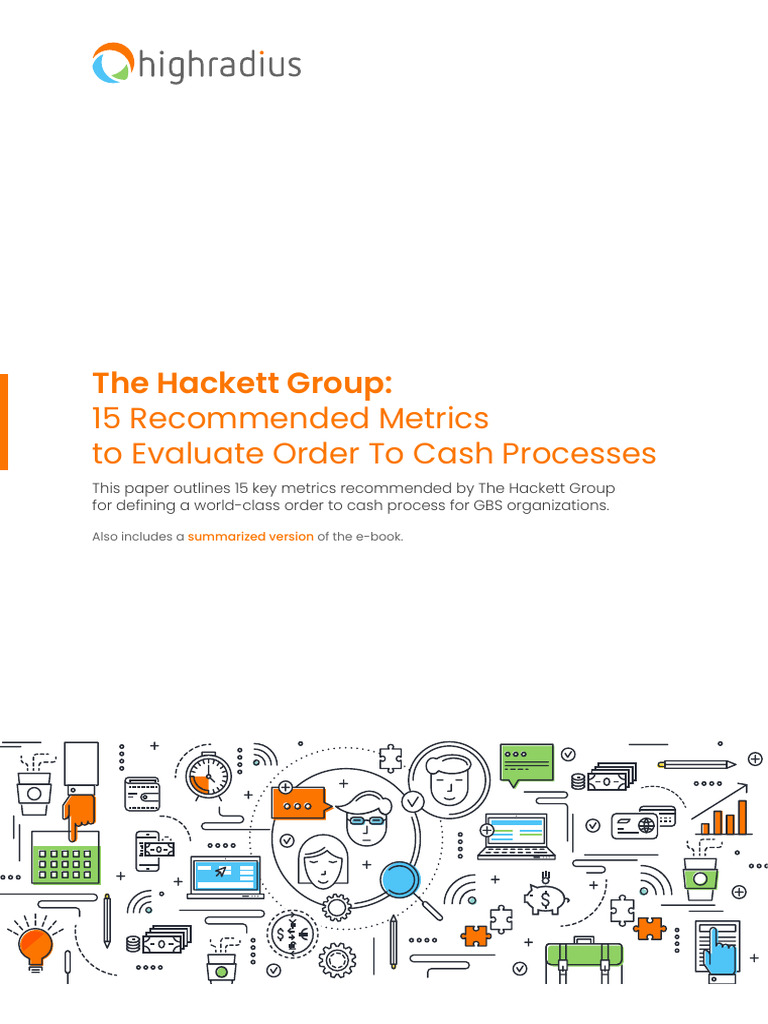 15 Hackett Recommended Metrics To Benchmark Your O2C Processes | PDF ...