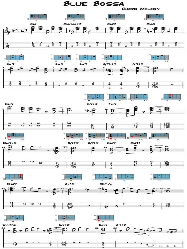 Blue Bossa | PDF
