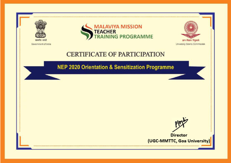 Malaviya Mission Teacher Training Programme (MM-TTP) - NEP - April ...