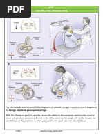 Hallpike Maneuver Procedure Guide | PDF | Diseases And Disorders ...