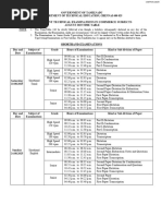 2025 Psle Exam Timetable | PDF | Linguistics