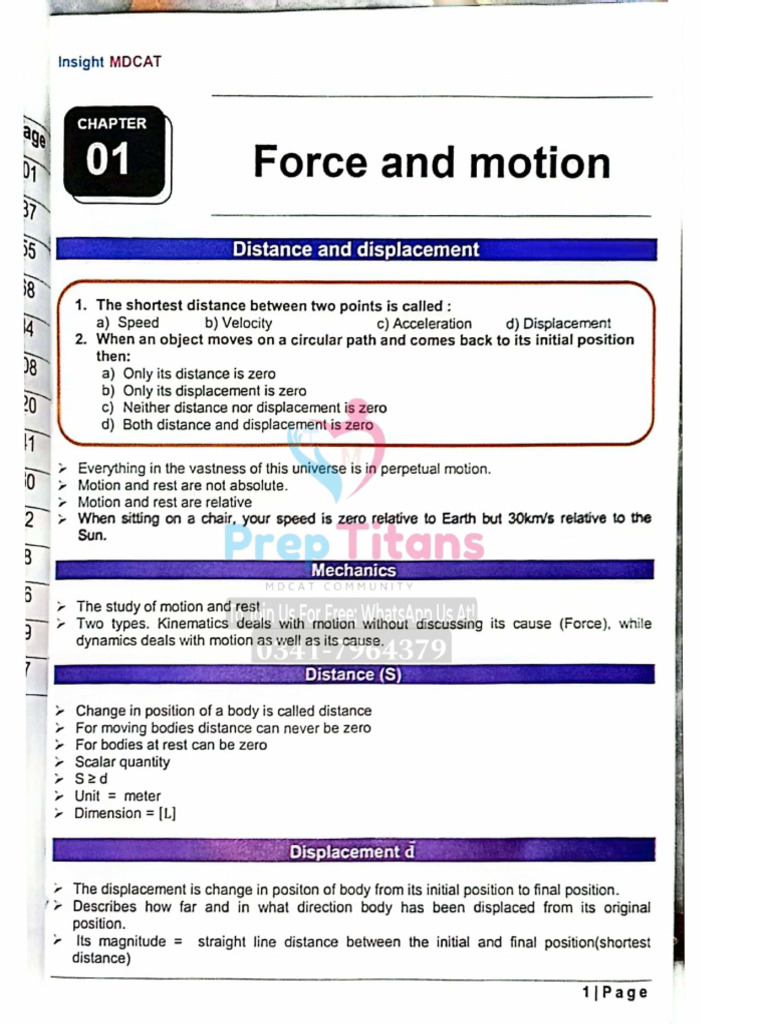 Mentr Master Physics 2024 - Smart Mdcat Coaching | PDF