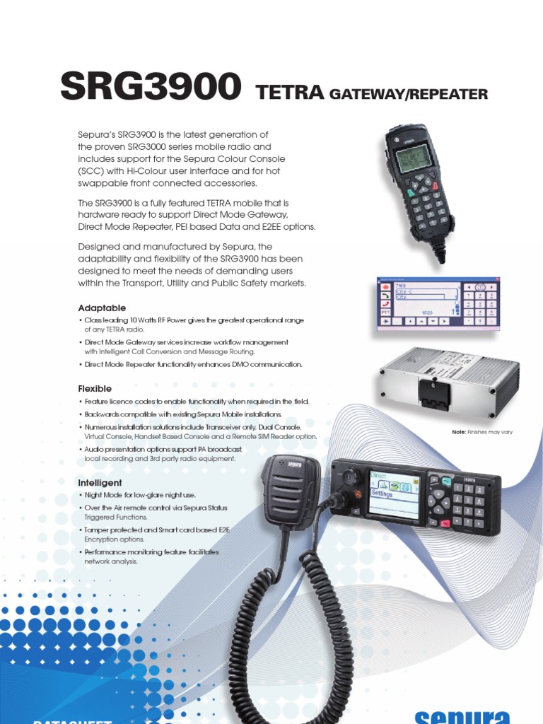 SRG3900 Brochure | PDF | Radio | Computer Network