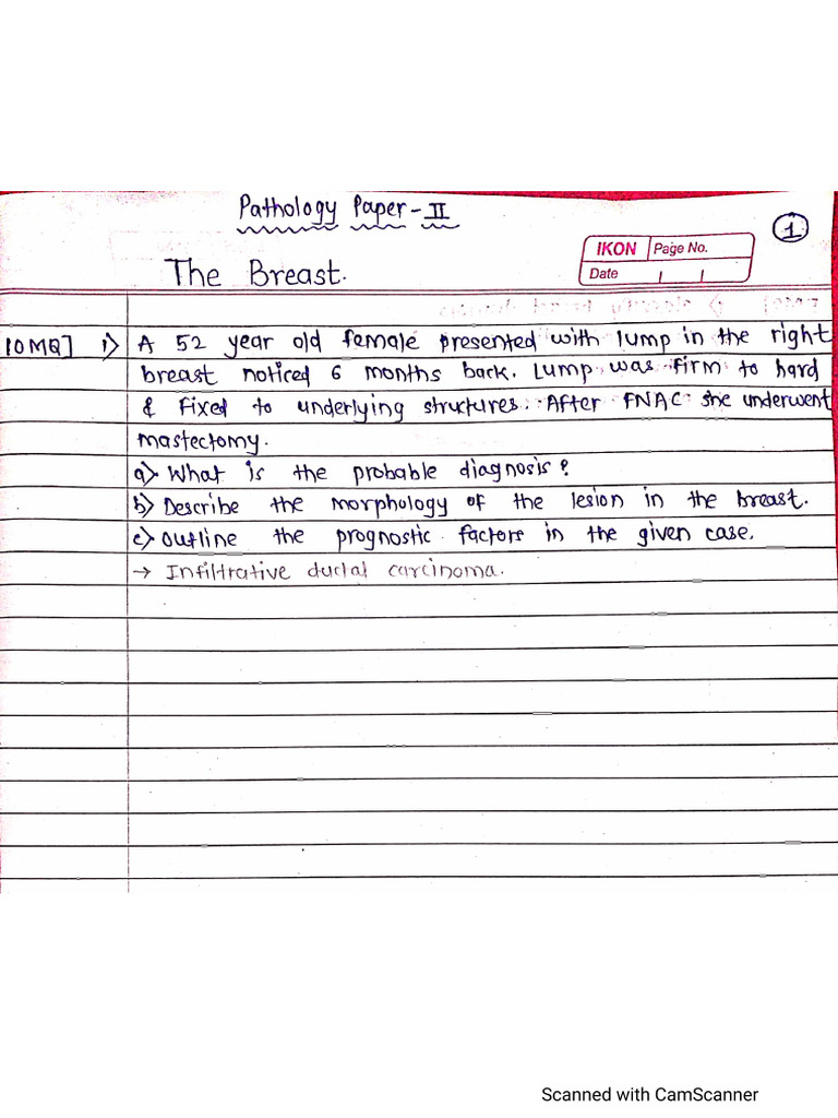 Patho Paper 2 - Breast | PDF
