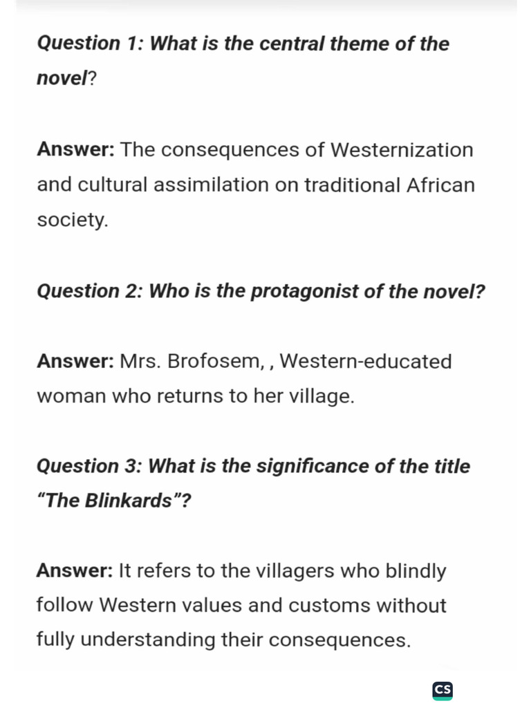 The Blinkards - Pasco | PDF