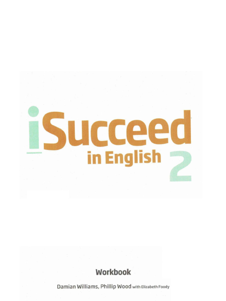 I Succeed in English 2 Workbook - Toti Libro 01 | PDF