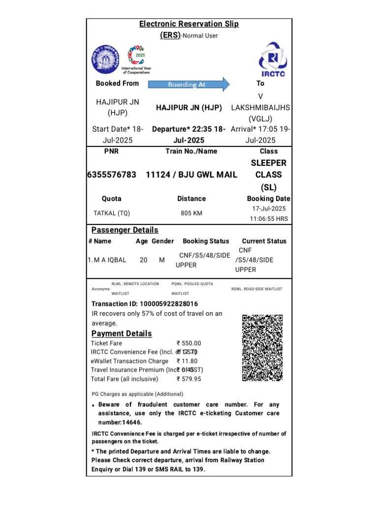 IRCTC Next Generation ETicketing System | PDF | Identity Document ...
